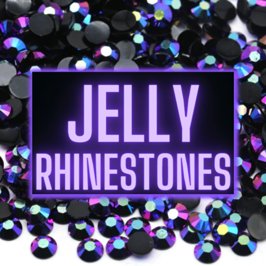 Jelly Rhinestones | Small Bags | Planet Rhinestone