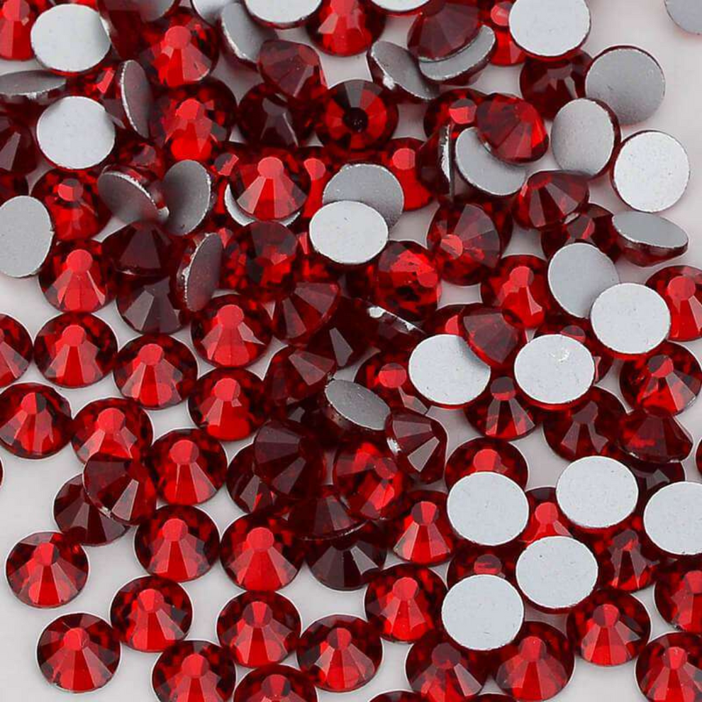 Siam Red Glass Rhinestones | Planet Rhinestone