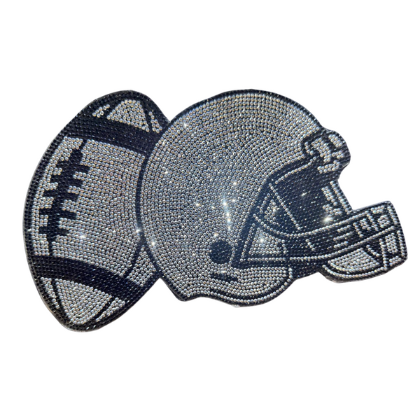 Football Rhinestone Applique BG-111 | Planet Rhinestone