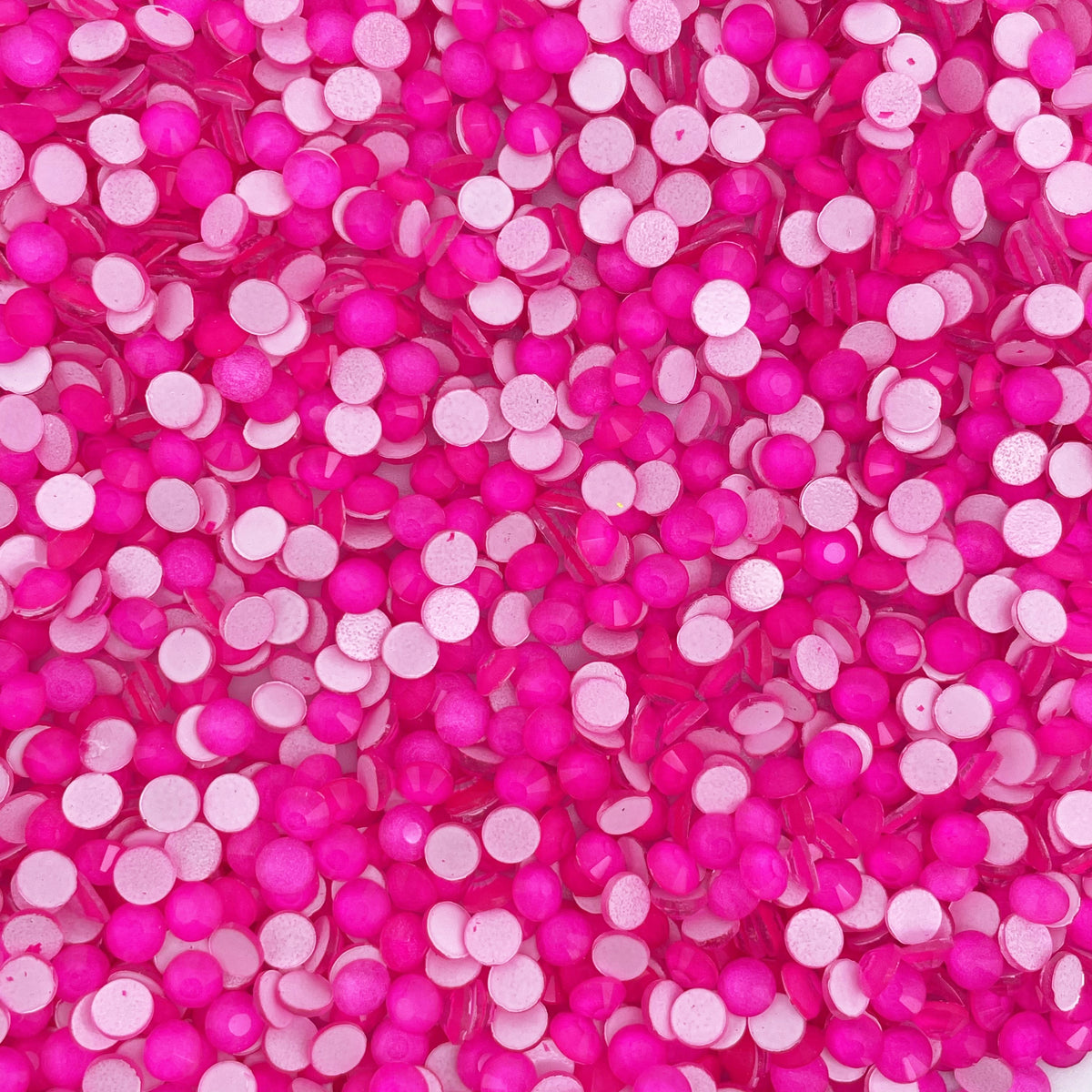 Neon Rose Glass Rhinestones | Planet Rhinestone