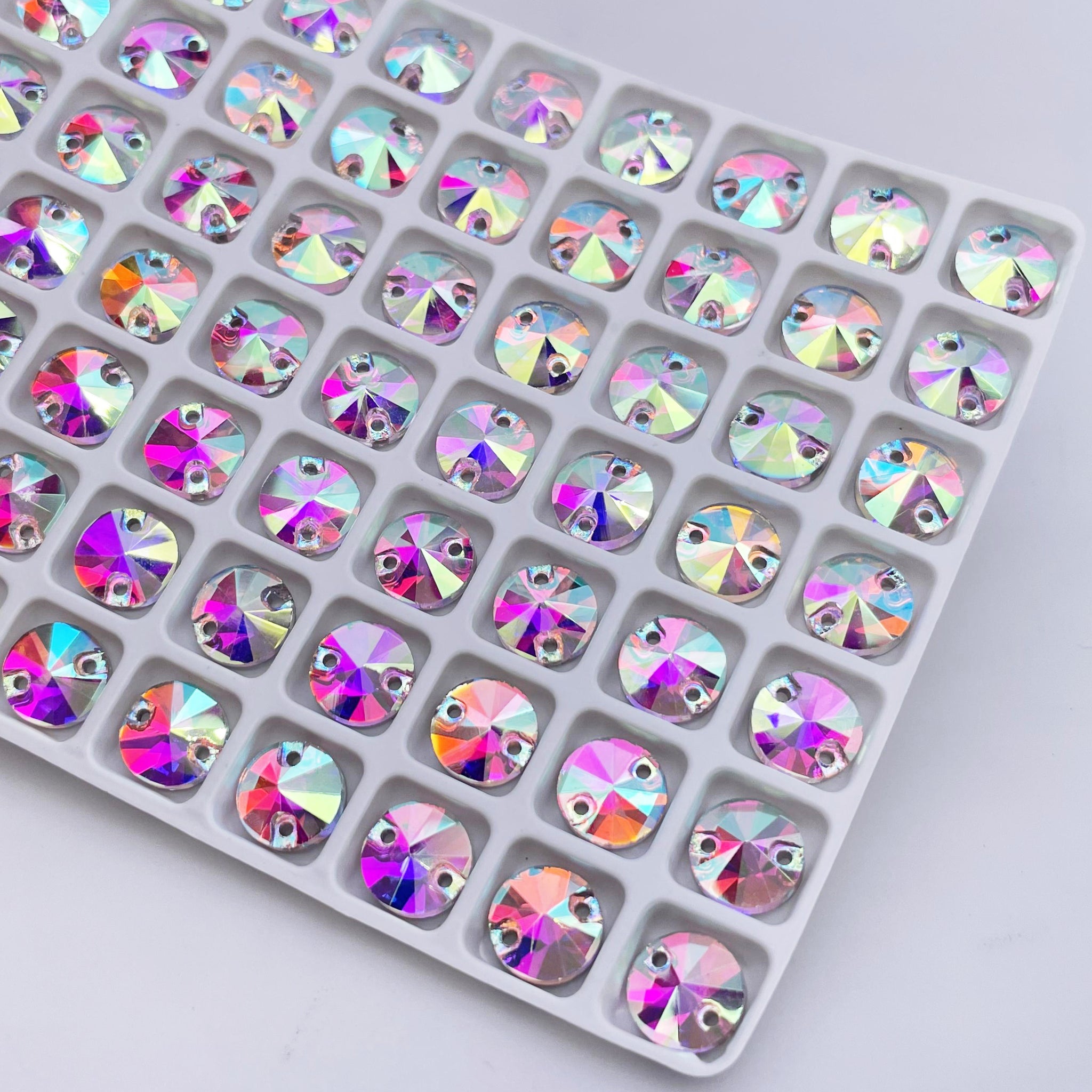 8mm Round Sew-On Rhinestones | Planet Rhinestone