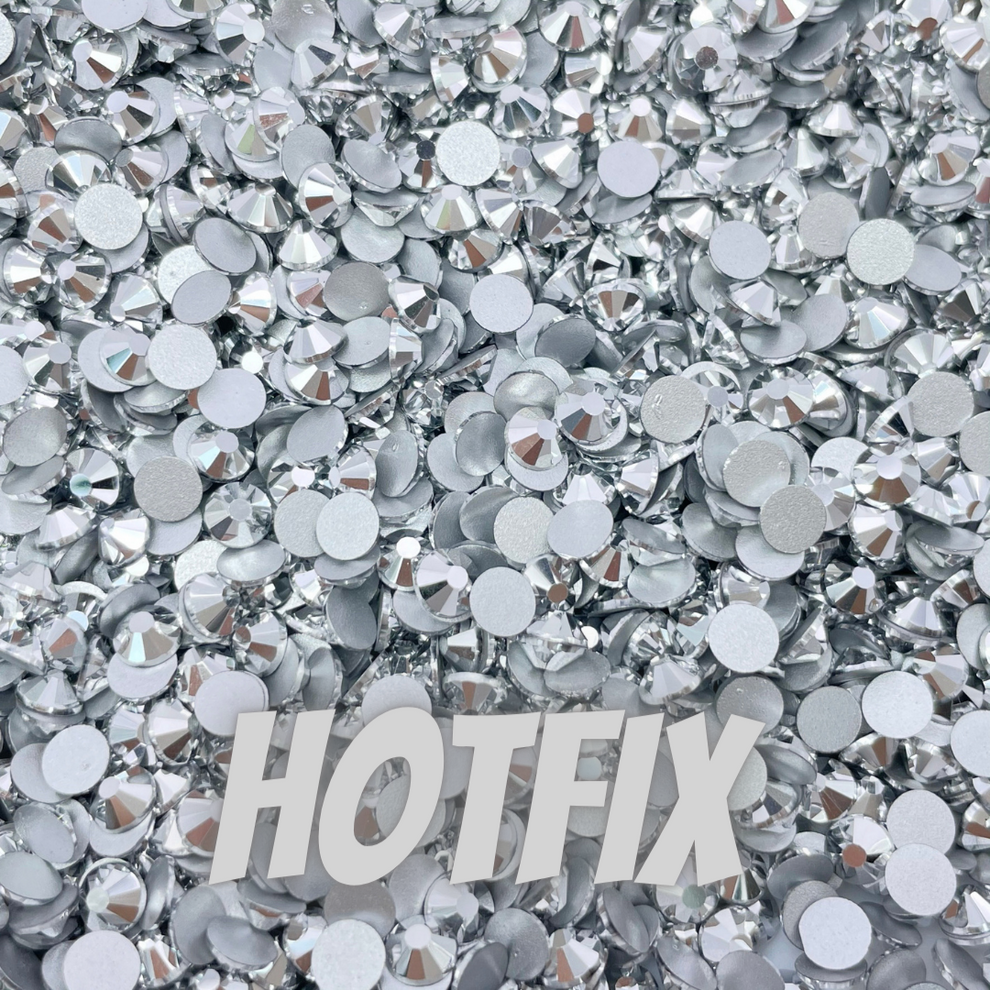 Silver Hotfix Rhinestones | Planet Rhinestone