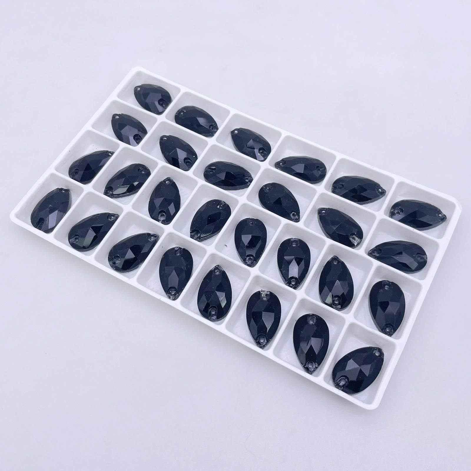 11 x 18mm Tear Drop Flatback Rhinestones | Planet Rhinestone