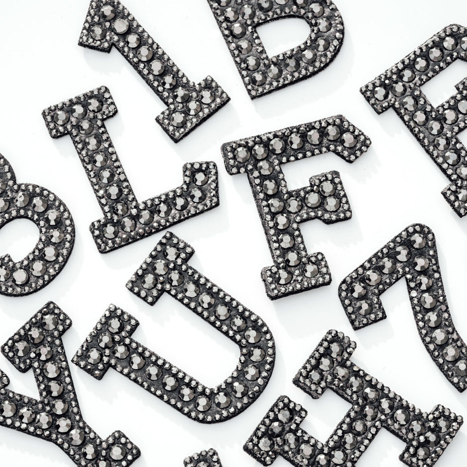 Rhinestone Letters & Numbers | Planet Rhinestone