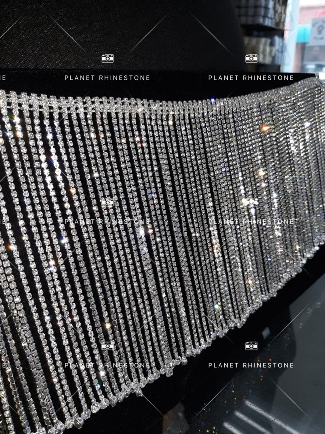 Rhinestone Fringe | Planet Rhinestone | Shop Now