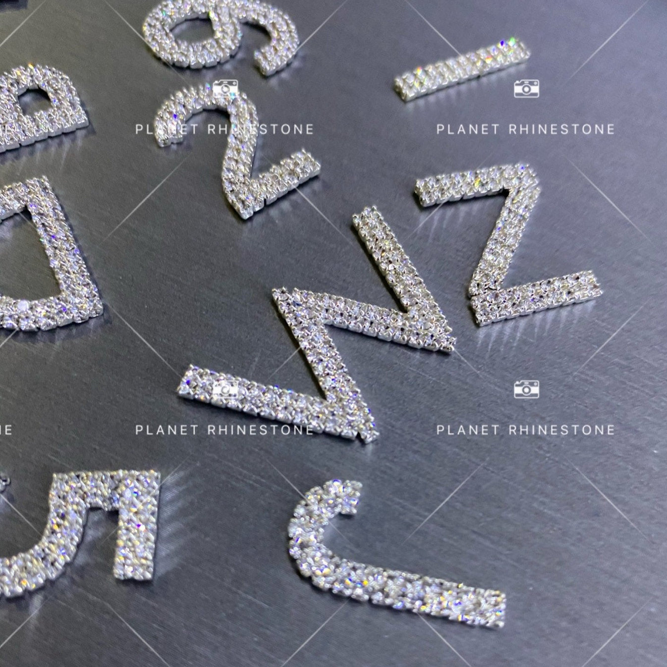 Sew-On Rhinestone Letters | Planet Rhinestone