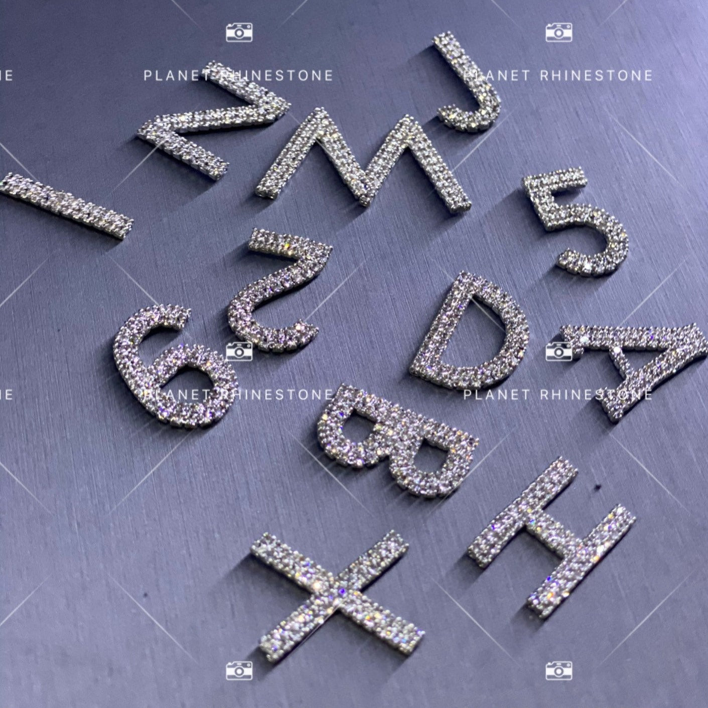 Sew-On Rhinestone Letters | Planet Rhinestone