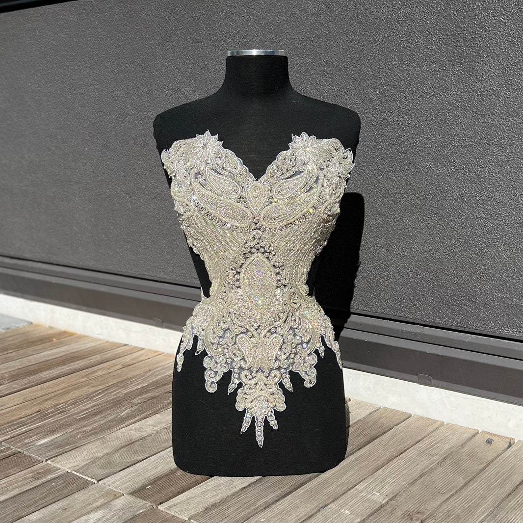 Rhinestone Appliques for Dress or Bodice | Planet Rhinestone
